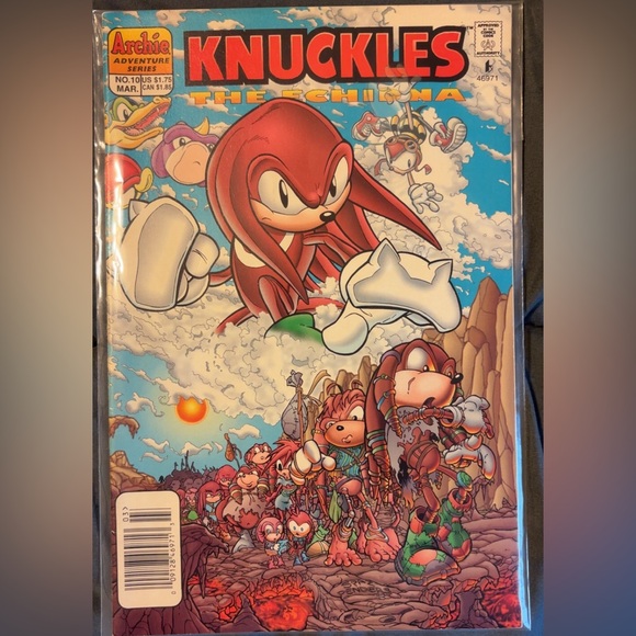 Sonic The Hedgehog | Other | Archie Comics Knuckles The Echidna | Poshmark